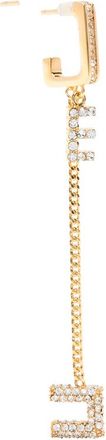 Elisabetta Franchi Crystal-embellished Drop Earrings