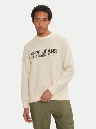 Pepe Jeans London Pullover Cardin PM702466 &Eacute;cru Regular Fit