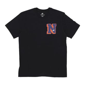 Nike Homme, Tops, Noir, Taille: XL Tee-shirt Noir Col Rond Décontracté