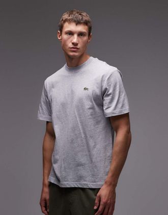 Lacoste T-shirt - Gris chin&eacute;