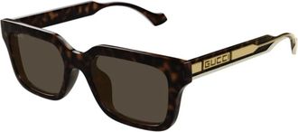 Gucci Stylische Sonnenbrille - - Accessories - unisex - Braun - 55 MM