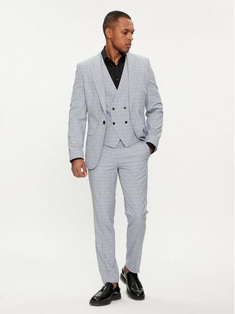 HUGO BOSS Hugo Anzug Arti/Hesten 50513538 Grau Extra Slim Fit