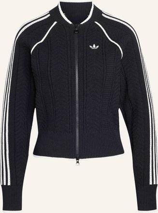 adidas Originals Adidas Originals Strickjacke Sst Mit Abnehmbarer Kapuze schwarz