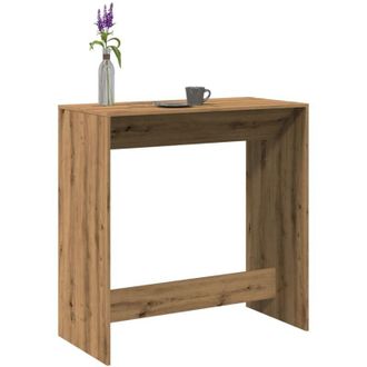 vidaXL Bartisch Artisan-Eiche 102x50x103,5 cm Holzwerkstoff vidaXL