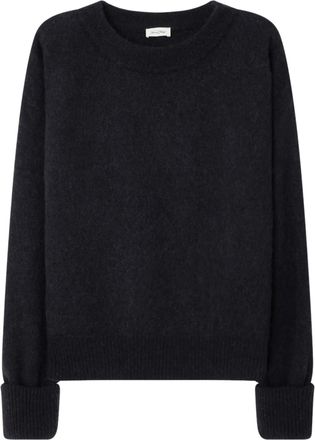 American Vintage Pull Col Bateau Vitow Alpaga et Laine American Vintage