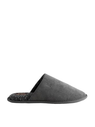 Next Herren Standard Strukturierte Pantoletten Grau 43