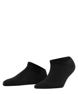 Falke Damen Sneakersocken Active Breeze W Sn Lyocell kurz einfarbig 1 Paar, Schwarz Black 3000, 39-42