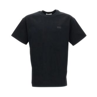 Givenchy T-Shirt aus Baumwolle mit Paris-Stickerei - - Tops - Herren - Schwarzk - 2XL