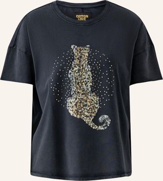 Oui T-Shirt schwarz