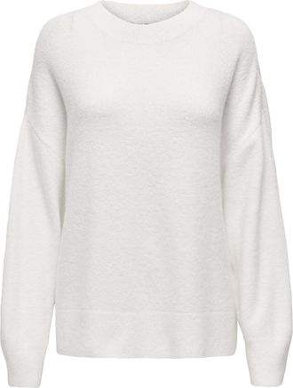 Jacqueline de Yong JdY Damen Jdysonja L/S O-Neck Pullover KNT, Cloud Dancer, XS