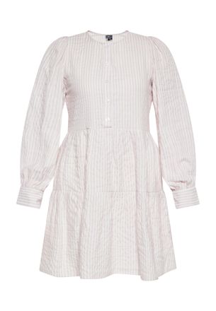 Dreimaster Dreimaster Kleid Damen Helllila Wollweiss
