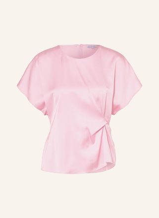 Mrs & Hugs Mrs & Hugs Blusenshirt Aus Satin pink