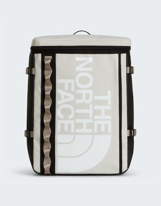 The North Face Base Camp Fuse Box - Rucksack in Cumulus Cloud/TNF-Schwarz-Grau