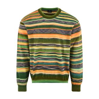 Paul Smith Rundhalspullover - - Knitwear - Herren - Mehrfarbig - M