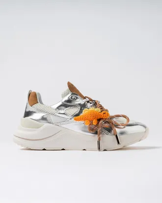 D.A.T.E. fuga mirror ivory-silver