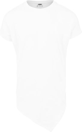 Urban Classics Herren Asymetric Long Tee T-Shirt, Wei&szlig; (White 220), S