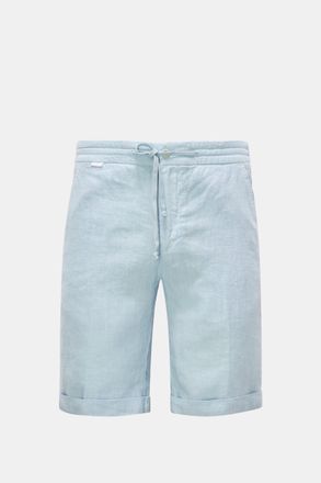 04651/ Herren - Leinen-Bermudas Linen Bermuda hellblau