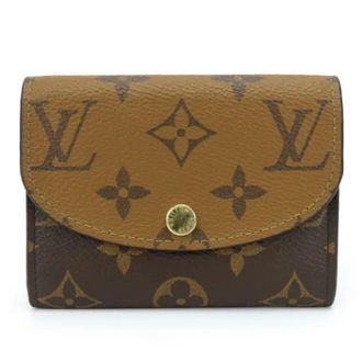 Louis Vuitton Pre-owned Stoff portemonnaies - - Pre-owned - Damen - Braun - ONE SIZE
