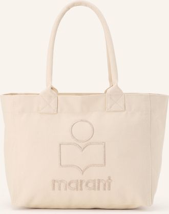 Isabel Marant Isabel Marant Shopper Yenky Zipped Mit Glitzergarn beige