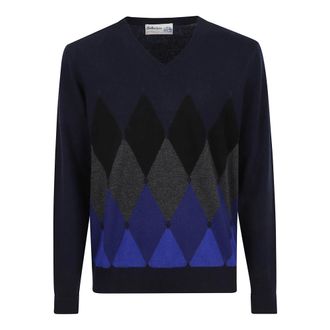 Ballantyne Strickware - - Knitwear - Herren - Mehrfarbig - 4XL