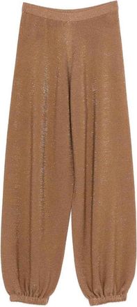Fabiana Filippi Pantalons D&eacute;contract&eacute;s - Marron
