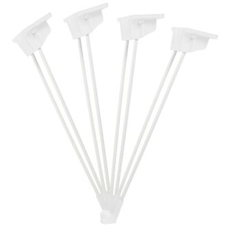 Valiclud 4 St&uuml;ck Klappbare Haarnadelbeine aus Eisen 35cm Hohe Metall Tischbeine f&uuml;r Couchtisch Schreibtisch Selbstgemacht M&ouml;bel Abriebfest Stabile M&ouml;belf&uuml;&szlig;e f&uuml;