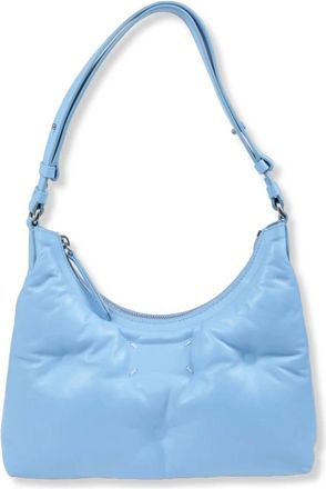 Maison Margiela Femme, Sacs, Bleu, Taille: ONE Size Glam Slam Hobo Small