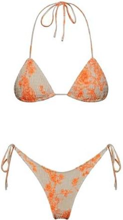 Generic Maillots De Bain Femme Deux Pieces Gainant Et Amincissant Sexy, Ensemble Deux pièces, Soutien-Gorge Push Up, Culotte Tanga, vêtements de Plage, 2023 (