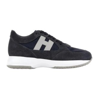 Hogan Homme, Chaussures, Bleu, Taille: 43 1/2 EU Baskets Interactives