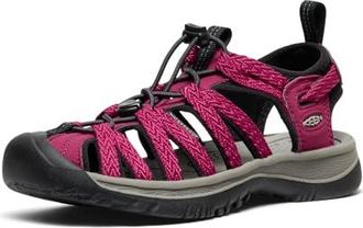 Keen Sandales Whisper pour femme, Beaujolais/noir, 39 EU, Beaujolais Noir, 39.5 EU