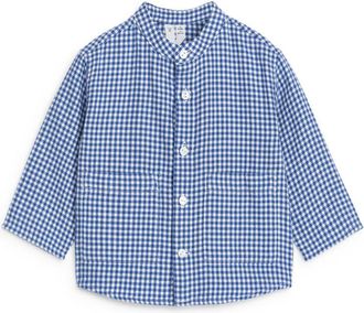 Arket Flanellhemd -Blau