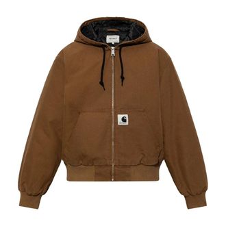 Carhartt Work in Progress Veste Logo - Femme - Vestes - Brun - Taille: 42 FR