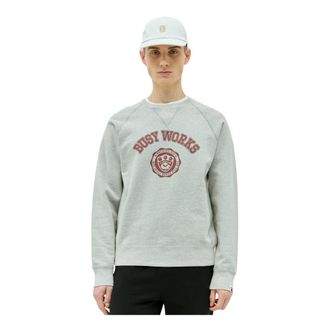 A Bathing Ape A Bathing Ape, Homme, Sweatshirts et sweats &agrave; capuche, Gris, Taille: M SweaT-shirt &agrave; logo en jersey de coton