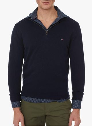 Tommy Hilfiger Pull &agrave; col zipp&eacute;