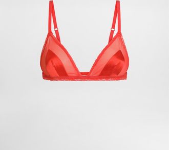 Dolce & Gabbana Bh Aus Satin - Frau Unterw&auml;sche Orange 1