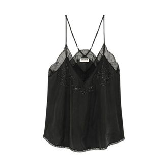Zadig&Voltaire Caraco Christy - Femme - Tops - Noir - Taille: 36 FR