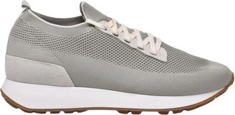 Eleventy Homme, Chaussures, Vert, Taille: 45 EU Baskets in Tessuto