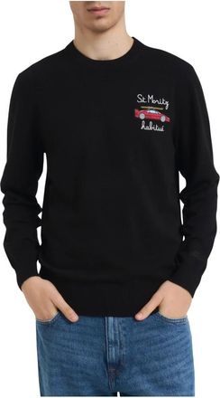 MC2 Saint Barth Homme, Pulls, Noir, Taille: S Pull ras du cou