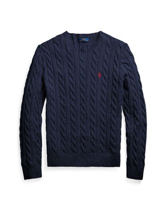 Ralph Lauren CABLE KNIT COTTON SWEATER