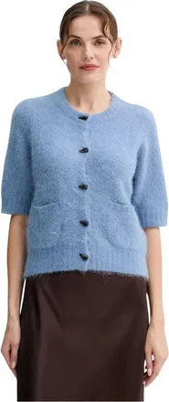 Munthe Femme, Pulls, Bleu, Taille: 36 FR Cardigans
