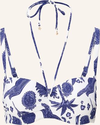 LingaDore Balconette Bikini Top blau
