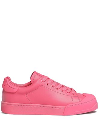 Marni baskets Dada Bumper en cuir - Rose