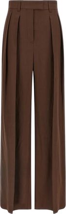 Brunello Cucinelli Plissierte Hose - Braun