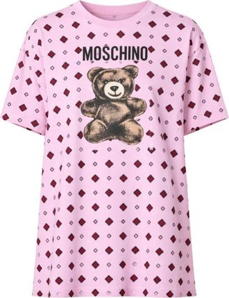 Moschino Femme, Tops, Rose, Taille: 42 FR T-shirt en jersey