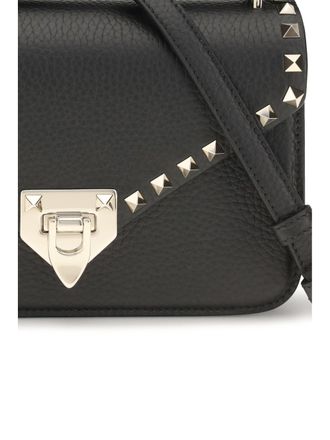 Valentino Garavani Studded Shoulder Bag - Black