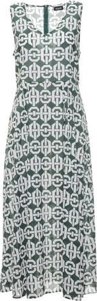 Marella Femme, Robes, Multicolore, Taille: 42 FR Picchio Long Chemisier Dress