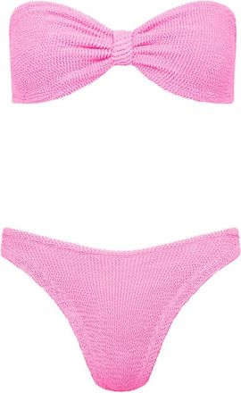 Hunza G Femme, Maillots de bain, Rose, Taille: ONE Size Bikini Bandeau Coquin