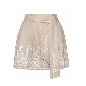 Silvian Heach Damen, R&ouml;cke, Beige, XSGr&ouml;&szlig;e
