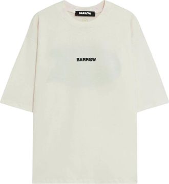 Barrow Barrow, unisex, Tops, Beige, Taille: M T-Shirt Jersey