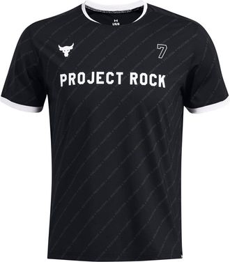 Under Armour Project Rock T-Shirt f&uuml;r Herren, Rugby (Schwarz)